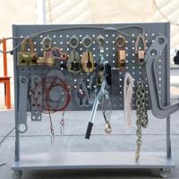 China Adjustable Tiger Clamp Car Repair Bench Frame Straightening Machine For Vehicle Body for sale