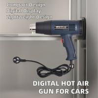 China Industrial Stepless Speed Regulating Air Heat Gun Car Electric Hot Air Gun OEM for sale