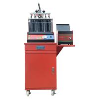 China Automotive 6 Cylinders Fuel Injection Nozzle Cleaning Machine 50Hz Split Design for sale