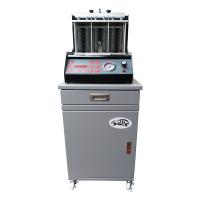 China 6 Cylinder Fuel Injector Tester Machine Ultrasonic Cleaner Fuel Injectors Analyzer for sale