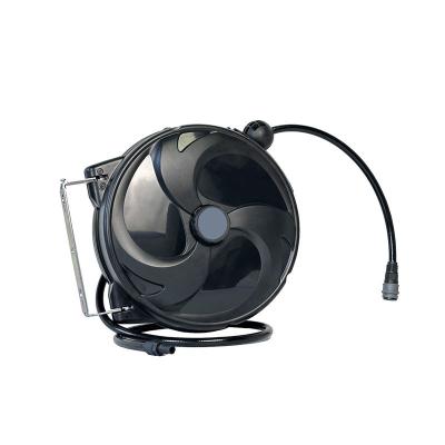 China Air / Water / Electricity Drum Retractable Hose Reel High Pressure For Car Cleaning for sale