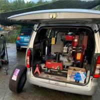 China Road Rescue Car Tire Balancer Complete Set DC48V 800W Motor Emergency Tool for sale