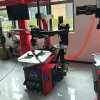 China Semi Automatic Tire Changer Machine for 12-24 Inch Tires with Pneumatic Control and Martensitic Steel Removal Head for sale