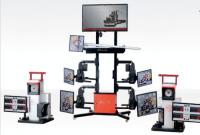 China 4pcs Target Plate 3D Wheel Aligner With 22 Inch LCD Display And Dynamic Simulation for sale
