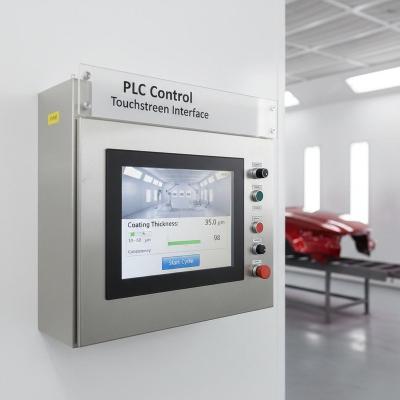 China PLC Control Vehicle Spray Booth Precise Coating Adjustable Coating Thickness for sale