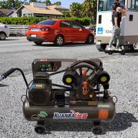 China 12 V Portable Piston Type Air Compressor High Pressure Automatic Shut Off for sale