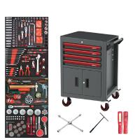 China 248 Piece Automotive Repair Hardware Kits Contains 4 Layertool Cabinet OEM for sale