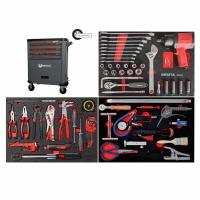 China 66 Piece Tire Maintenance Tool Solution Electric Car Repair Tool Set OEM for sale
