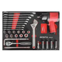 China 66 Piece Tire Maintenance Tool Solution Electric Car Repair Tool Set OEM for sale