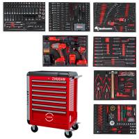 China 436 Piece Aluminium Mechanic Tool Set For Car Body Repair And Maintenance Workshop for sale