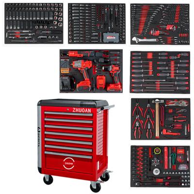 China 436 Piece Aluminium Mechanic Tool Set For Car Body Repair And Maintenance Workshop for sale