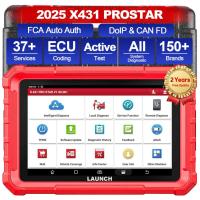 China X-431 PRO Automotive Diagnostic Scanner with Online Firmware Updates, Bluetooth/USB Connectivity, and DTC Reading for sale