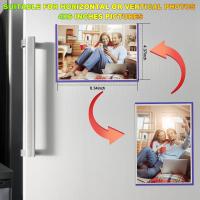China Recyclable Magnetic Photo Frames 6x4 Purple Color Smooth Surface Home Use for sale