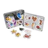 China Customized Waterproof Cartoon Fridge Magnet Stickers Removable Stickers For Kids for sale