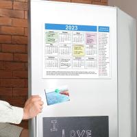 China 297x393mm Removable Weekly Planner Fridge Magnet Organizer Reusability For Fridge for sale