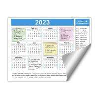China 297x393mm Removable Weekly Planner Fridge Magnet Organizer Reusability For Fridge for sale