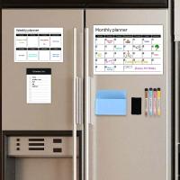 China Multipurpose Magnetic Refrigerator Frame To Do List Planner Dry Erase Weekly Planner for sale