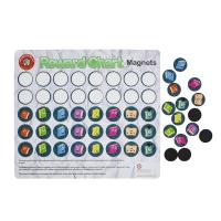 China Flexible Magnetic Whiteboard Calendar , 17