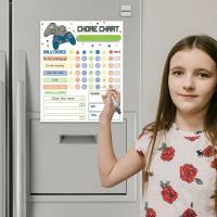China Rewritable Magnetic Refrigerator Frame Planner Magnetic Dry Erase Calendar Refrigerator Sticker for sale