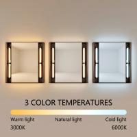 China Kingstin Luxury Smart Mirror with Vintage Tube Lighting, Custom Anti-Fog & Multi-functional Digital Display for sale