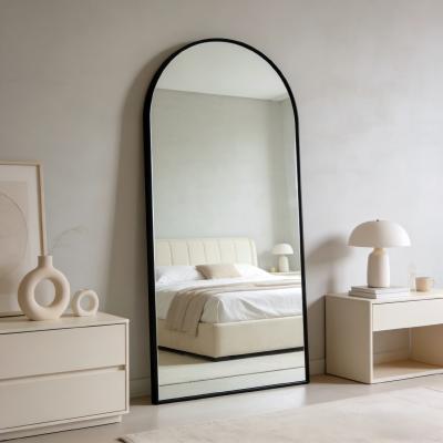 China Kingstin French Retro Arch Full-Length Mirror | Luxury Home Decor Mirror Bedroom, Living Room, Light Luxury Home Decoration for sale