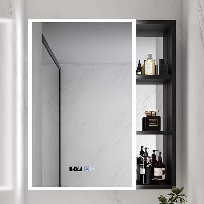 China Modern 36-Inch LED Aluminum Wall Mounted Vanity Cabinet High Quality Water Resistant for Hotel Villa Bathroom Lighting Use for sale