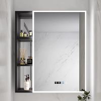 China Modern 36-Inch LED Aluminum Wall Mounted Vanity Cabinet High Quality Water Resistant for Hotel Villa Bathroom Lighting Use for sale
