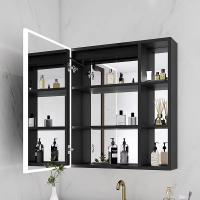 China Modern 36-Inch LED Aluminum Wall Mounted Vanity Cabinet High Quality Water Resistant for Hotel Villa Bathroom Lighting Use for sale