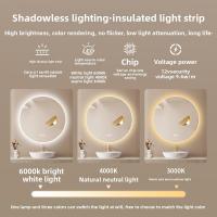 China Modern Anti-Fog LED Light Touch Switch Wall-Mounted Luxury Mirror for Bathroom Decoration for Hotels Apartments Villas IP44 for sale
