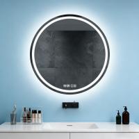 China Kingstin New Design Anti-fog Smart LED Mirror Touch Screen for Bathroom Customized Available for sale