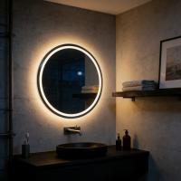 China Bathroom Machines Led Mirror Roma Eva Foam Mirror with Led Bathroom for sale