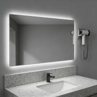 China Kingstin LED Backlit Bathroom Mirror - Wabi-Sabi Style Warm Light Vanity Mirror for Zen Bathroom for sale