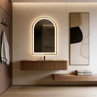 China Kingstin Large New Style Decor Vanity Girl Led Mirror Full Length Mirror Home Bath Mirrors with Light for sale