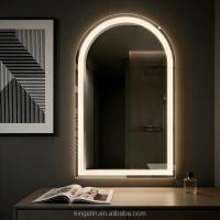 China Kingstin LED Backlit Mirror - Dimmable Anti-Fog Vanity Mirror for Bathroom & Makeup Vanity for sale