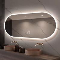 China Luxury LED Anti-Fog Vertical Wall Mount Design Touch Switch Rectangle for Hotels Apartments Villas Elegant Modern Style Hot for sale