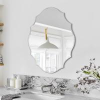 China French Style Baroque LED Bathroom Mirror Light Anti-Fog Smart Vanity Makeup Mirror Featuring Touch Switch for Salon Hotel Villa for sale