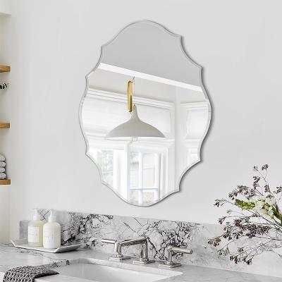 China French Style Baroque LED Bathroom Mirror Light Anti-Fog Smart Vanity Makeup Mirror Featuring Touch Switch for Salon Hotel Villa for sale