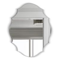 China French Style Baroque LED Bathroom Mirror Light Anti-Fog Smart Vanity Makeup Mirror Featuring Touch Switch for Salon Hotel Villa for sale
