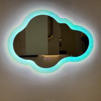 China Cloud Shape LED Mirror with Backlit - Smart Touch Control Bathroom Vanity Mirror/Decorative Wall Mirror for Living Room for sale