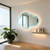 China Cloud Shape LED Mirror with Backlit - Smart Touch Control Bathroom Vanity Mirror/Decorative Wall Mirror for Living Room for sale