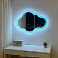 China Kingstin Cloud Shape LED Mirror Smart Touch - Dimmable Backlit Vanity Mirror for Bathroom/Living Room/Dressing Table for sale