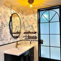 China French Vintage Carved Frame Smart Bathroom Mirror Energy-Saving LED Light Oval Contour Anti-Fog Touch Salon Hotel Apartment for sale