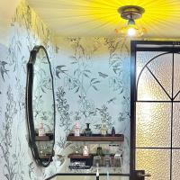 China French Vintage Carved Frame Smart Bathroom Mirror Energy-Saving LED Light Oval Contour Anti-Fog Touch Salon Hotel Apartment for sale