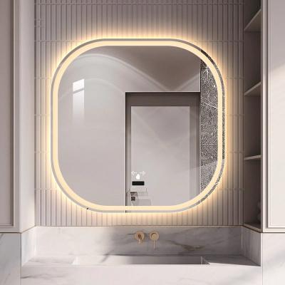China Luxury LED Square Bath Premium Modern Design Touch Switch Elegant for Hotels Apartments Villas IP44 Hot Seller for Washroom for sale