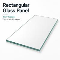 China Kingstin Premium 5mm Custom Size Rectangular Glass Panel, Modern Interior Renovation Glass for Luxury Home & Office Decoration for sale