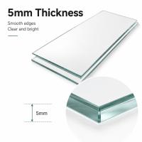 China Kingstin Premium 5mm Custom Size Rectangular Glass Panel, Modern Interior Renovation Glass for Luxury Home & Office Decoration for sale