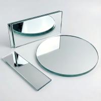 China Kingstin Tempered Glass 5mm Thick Round Mirror, Vanity Mirror for Bedroom Bathroom Hotel, Wall-Mounted Mirror Customizable Size for sale