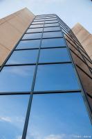 China Low-E Glass Double Silver Coated Energy Efficient Glazing U Value 1.0 W/m2K VLT 60 Percent for sale