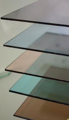 China Reflective Float Glass 6mm for Energy Efficient Building Windows Solar Control for sale