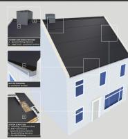 China BIPV Solar Glass Weather Resistant Photovoltaic Glass for Buildings 18-22% Efficiency for sale